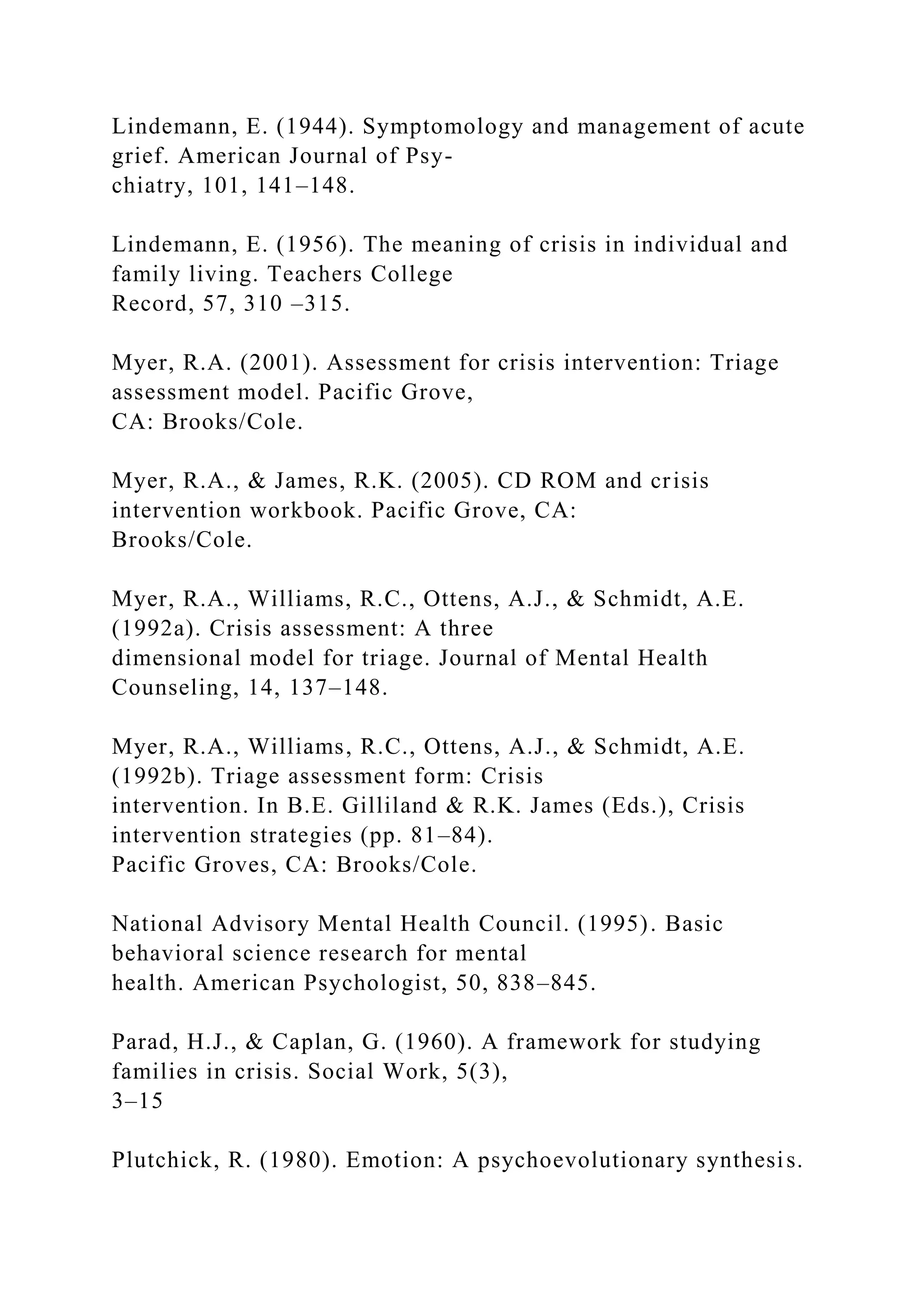 Triage Assessment Form Crisis Intervention © by R. A. Myer,.docx