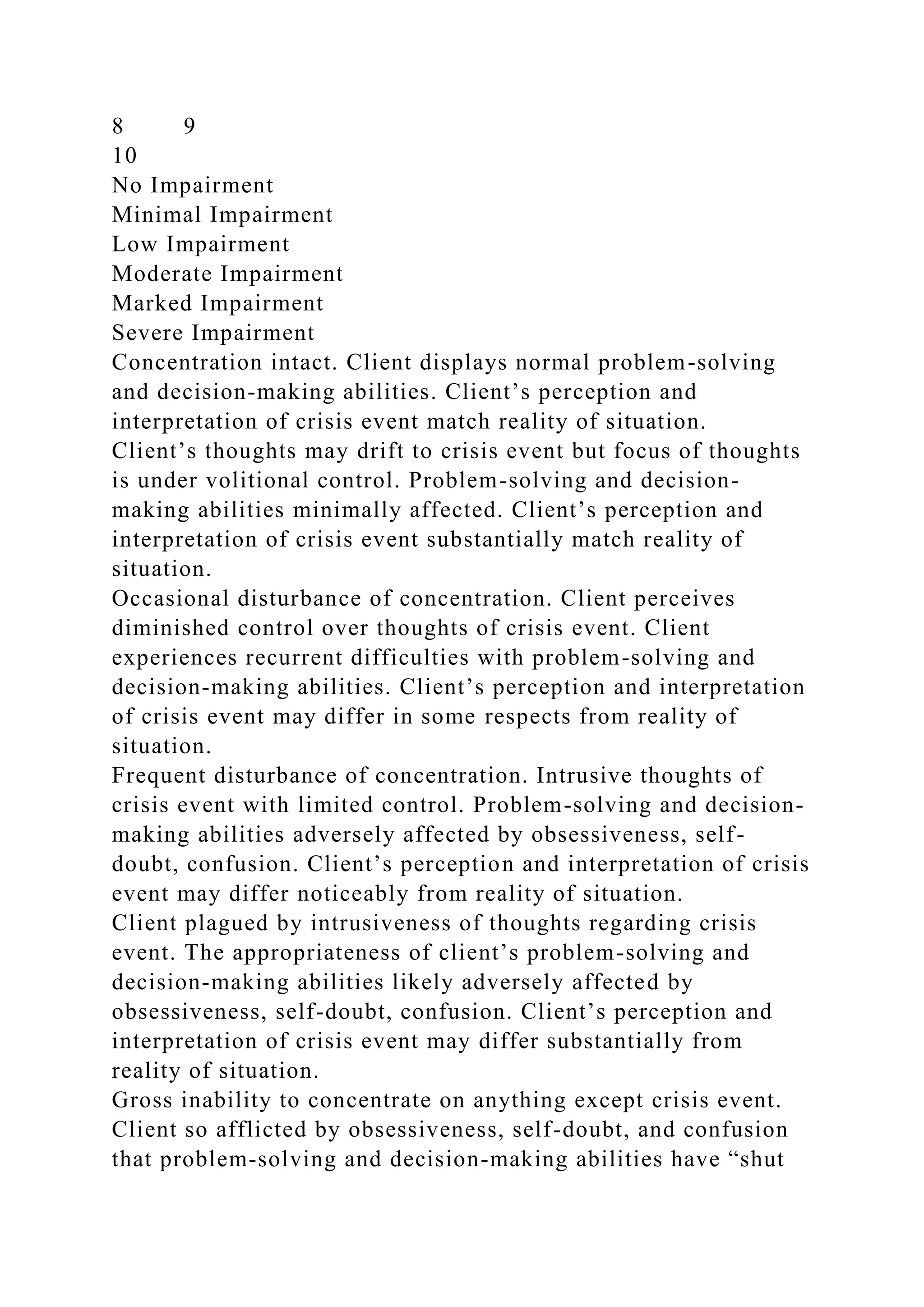 Triage Assessment Form Crisis Intervention © by R. A. Myer,.docx