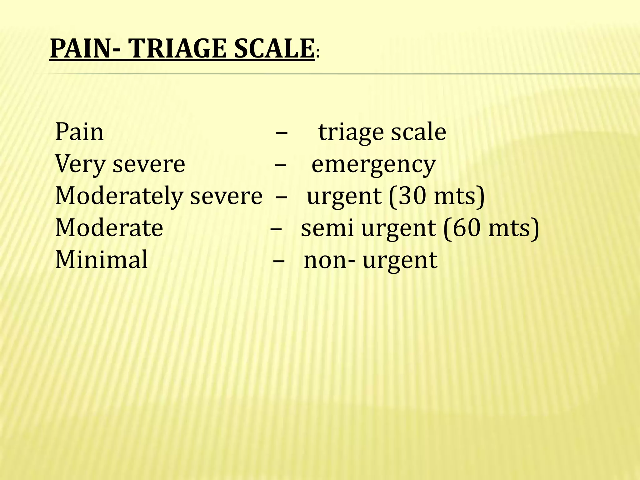 Triage based emergency care | PPTX