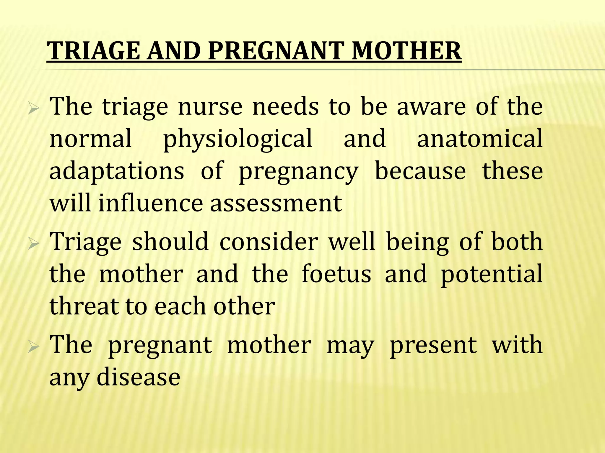 Triage based emergency care | PPTX