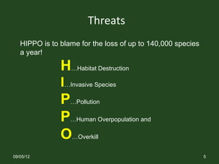 Triage biodiversity | PPT