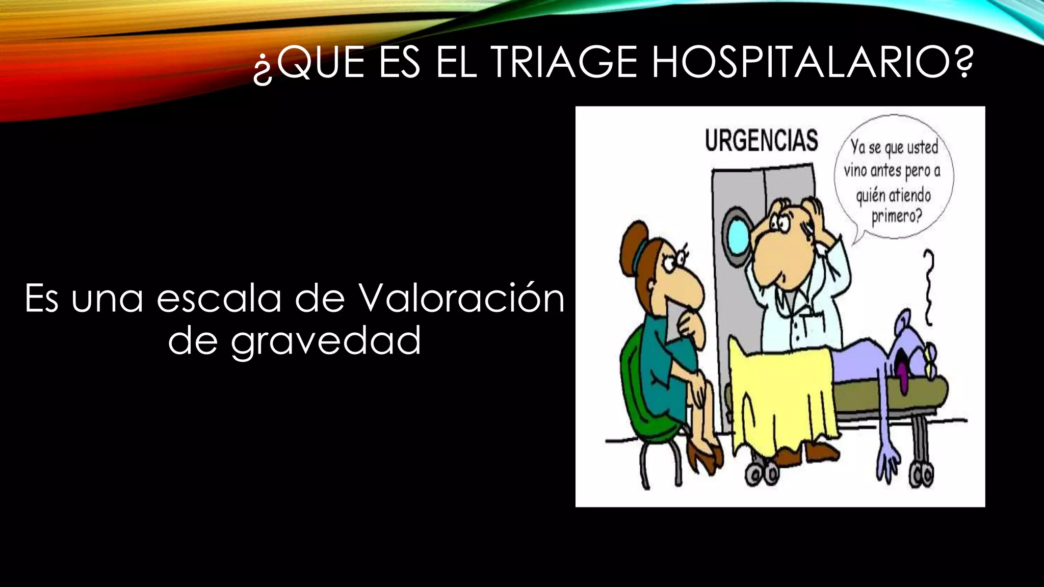 Triage de urgencias | PPTX
