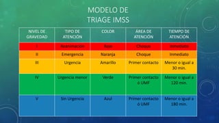 Sistema de Triage IMSS | PPT