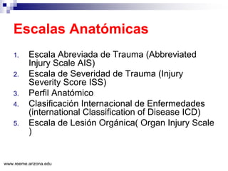 Triage Hospitalario y Las Escalas de Trauma.pdf