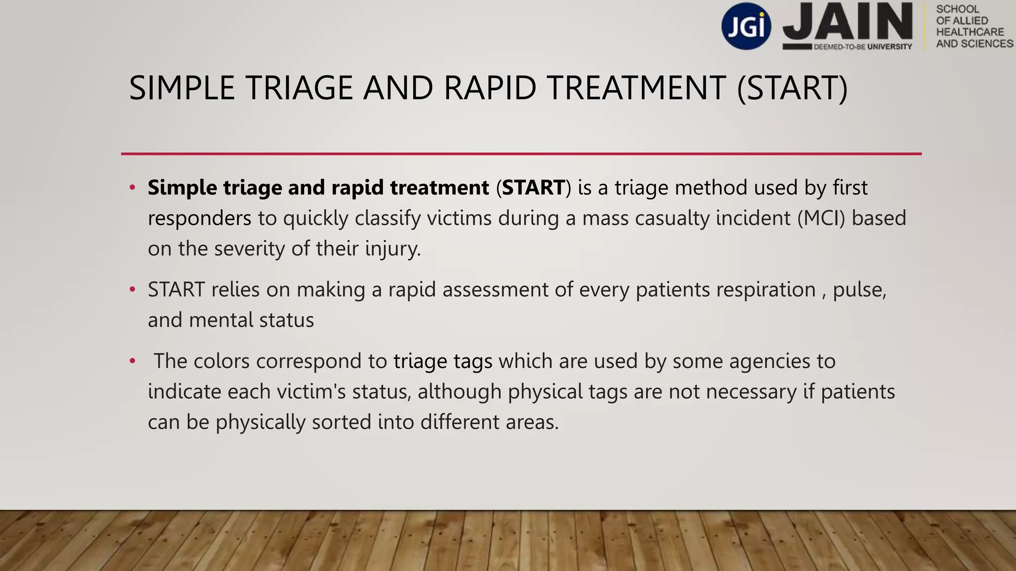 TRIAGE Hospital CODE.pptx