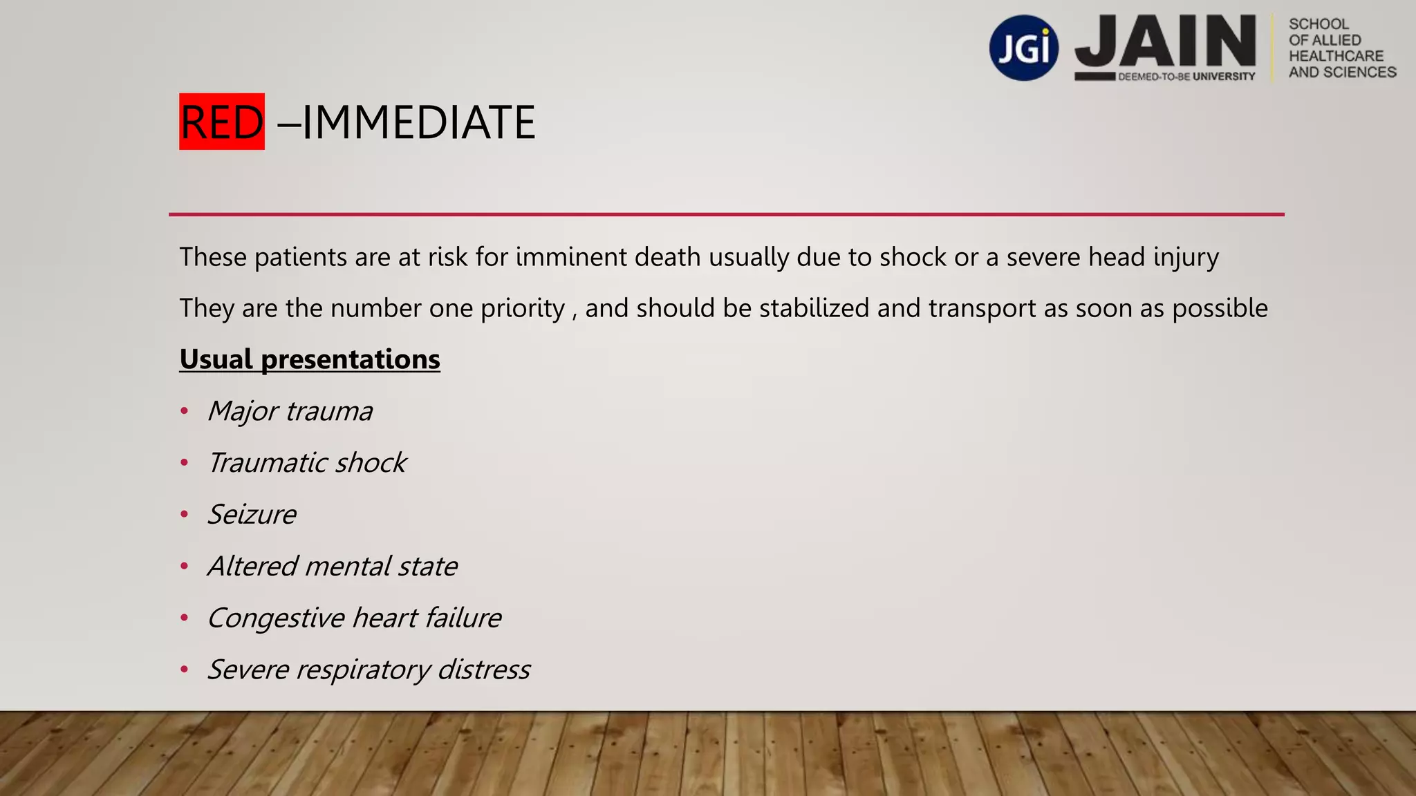 TRIAGE Hospital CODE.pptx