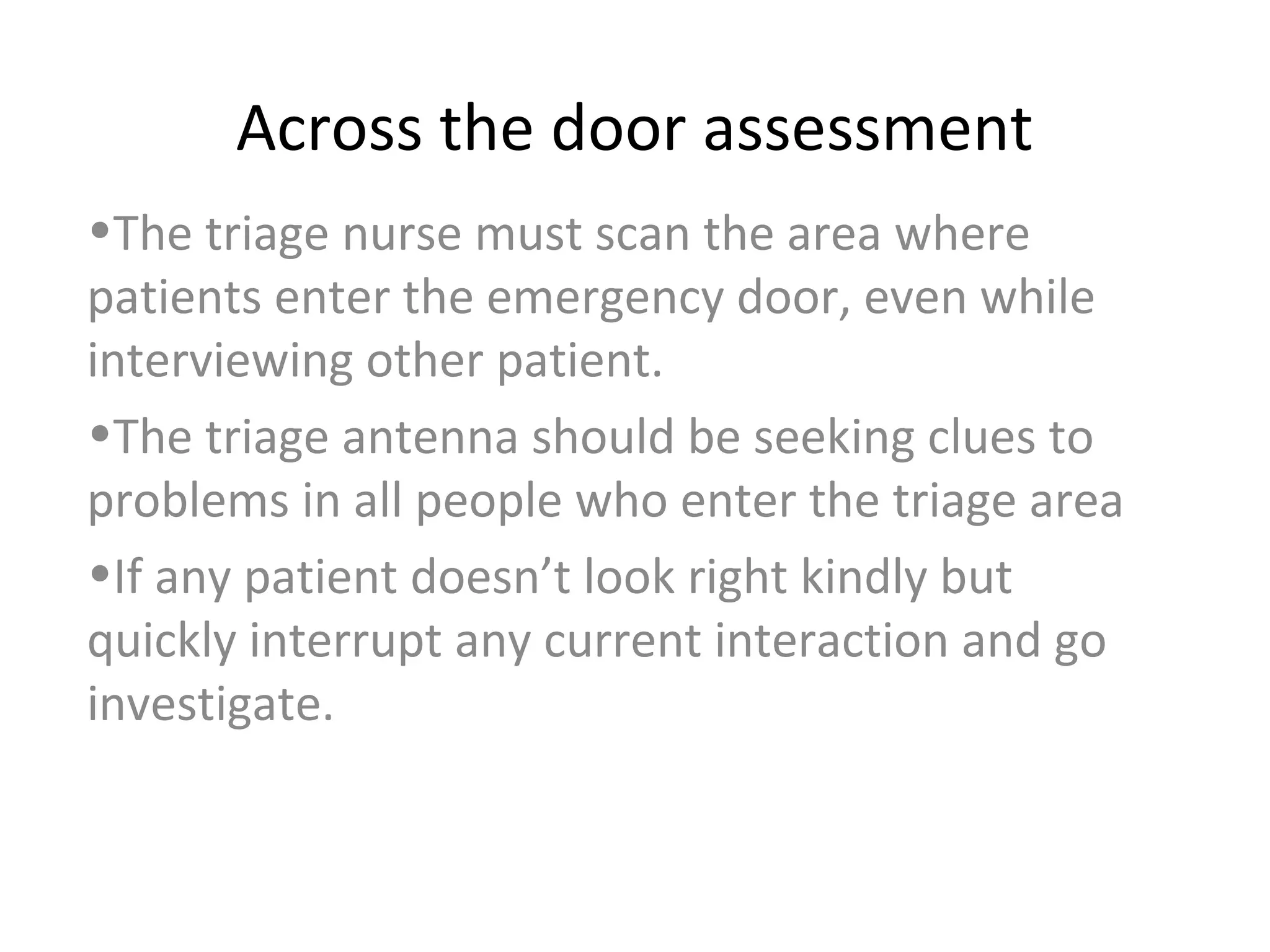 Triage in Emergency Department | PPT