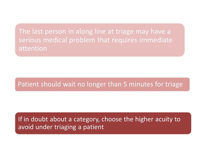 Triage in Emergency Department | PPT | First Aid | Injuries