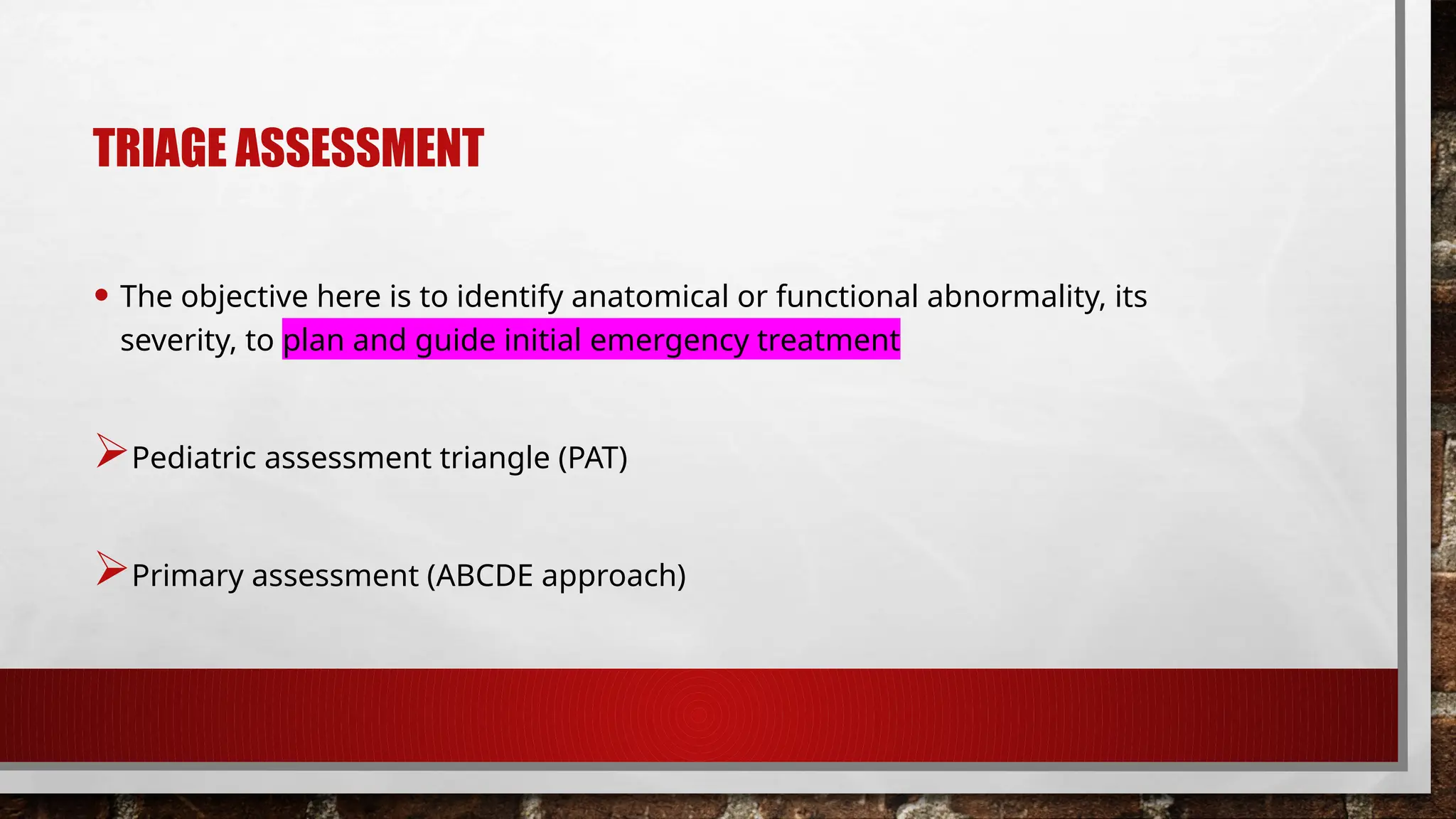 APPROACH TO TRIAGE IN PEDIATRICS EMERGENCY.pptx
