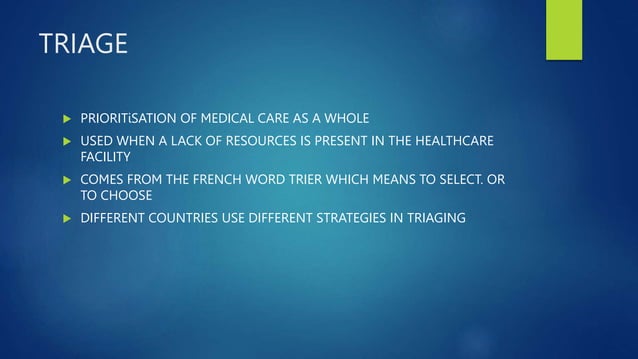 triage ko.pptx | First Aid | Injuries
