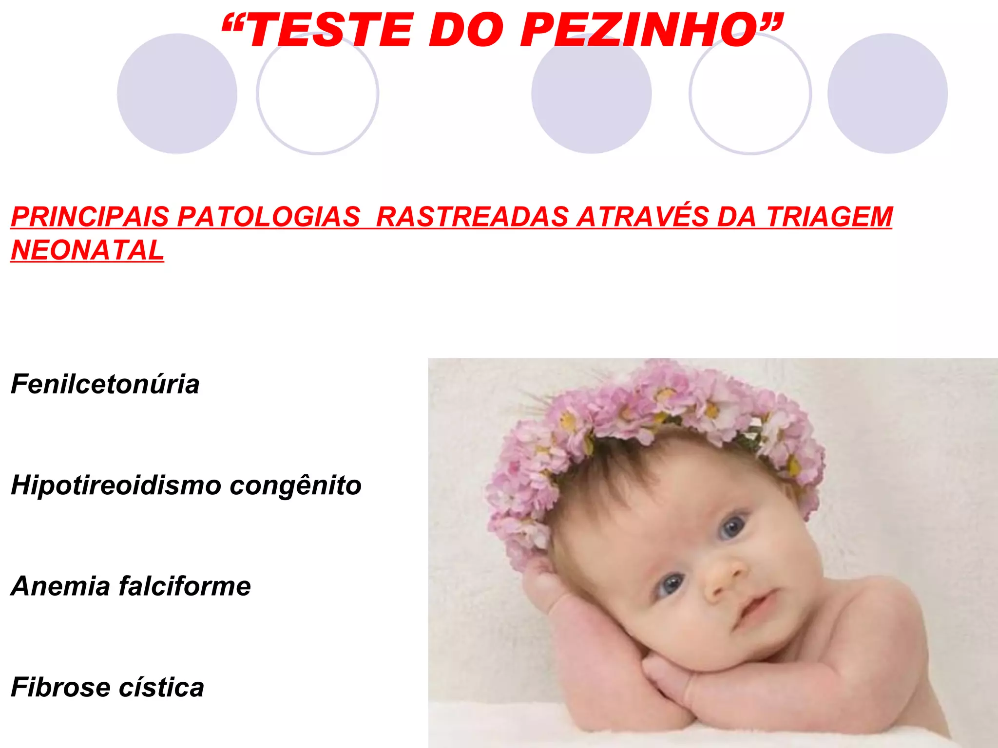 Triagem neonatal | PPT