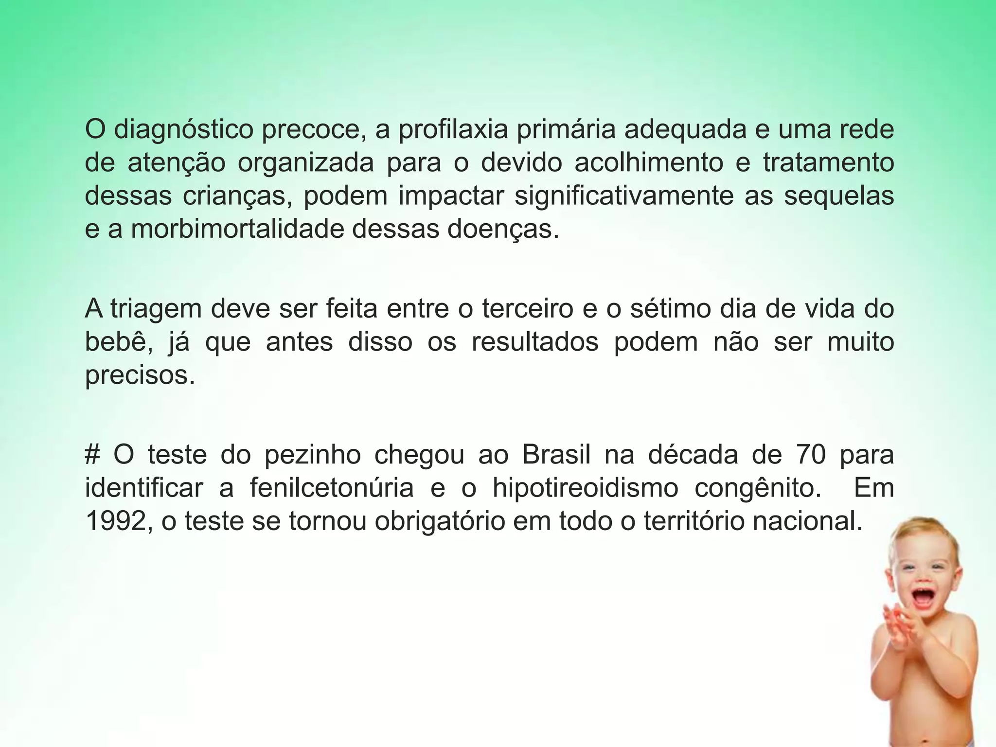 Triagem Neonatal | PPTX