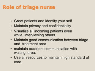 Triage ppt | PPTX