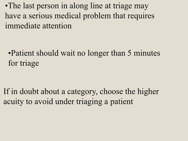 Triage ppt | PPTX