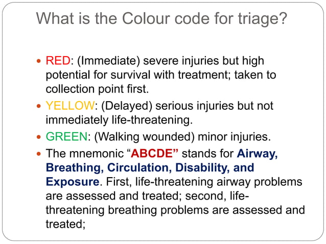 Triage Protocol guidelines 14.2.23.pptx | First Aid | Injuries