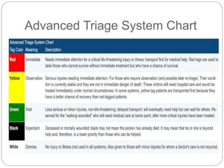 Triage Algorithm Protocols