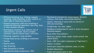 Triage protocols | PPTX