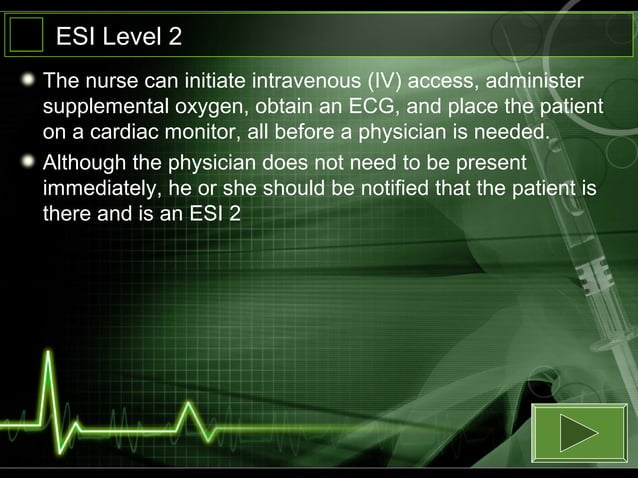 Triage with quiz show | PPS