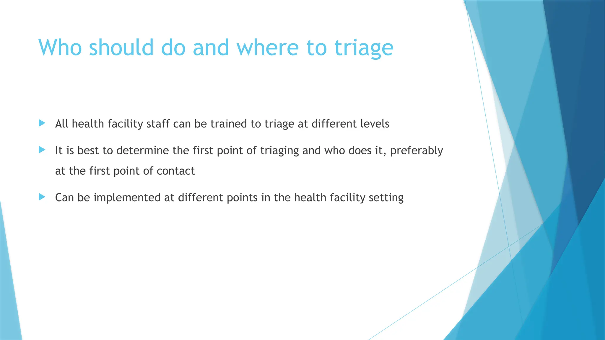 TRIAGING IN THE EMERGENCY paediatric unit.pptx