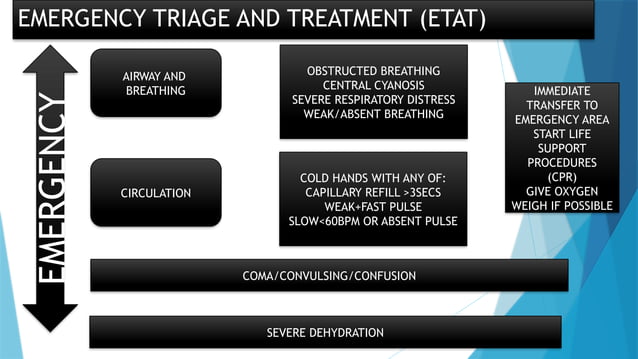 TRIAGING IN THE EMERGENCY paediatric unit.pptx | First Aid | Injuries