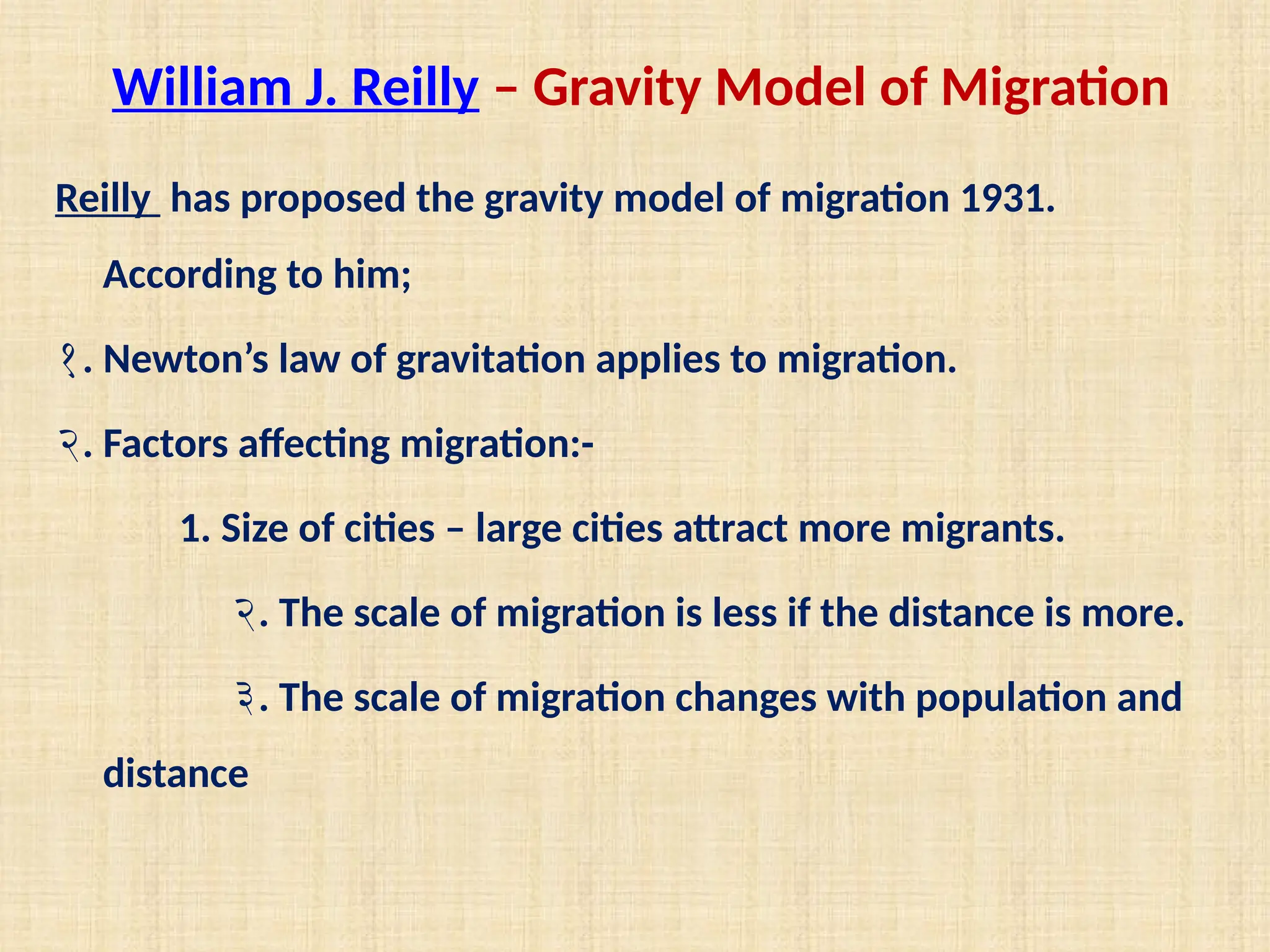 causes and types of population migration | PPTX