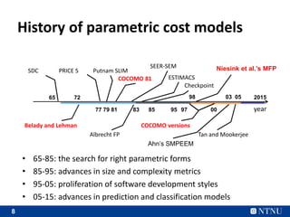 Application of economic model in software maintenance | PPTX