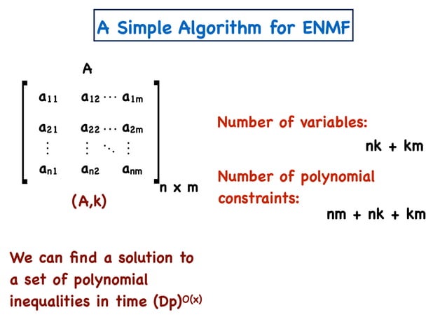 Non-negative Matrix Factorization | PPT