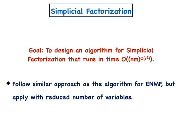 Non-negative Matrix Factorization | PPT