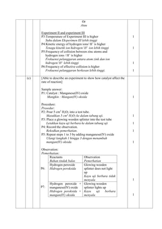Trial Kimia sbp 2017 skema | PDF