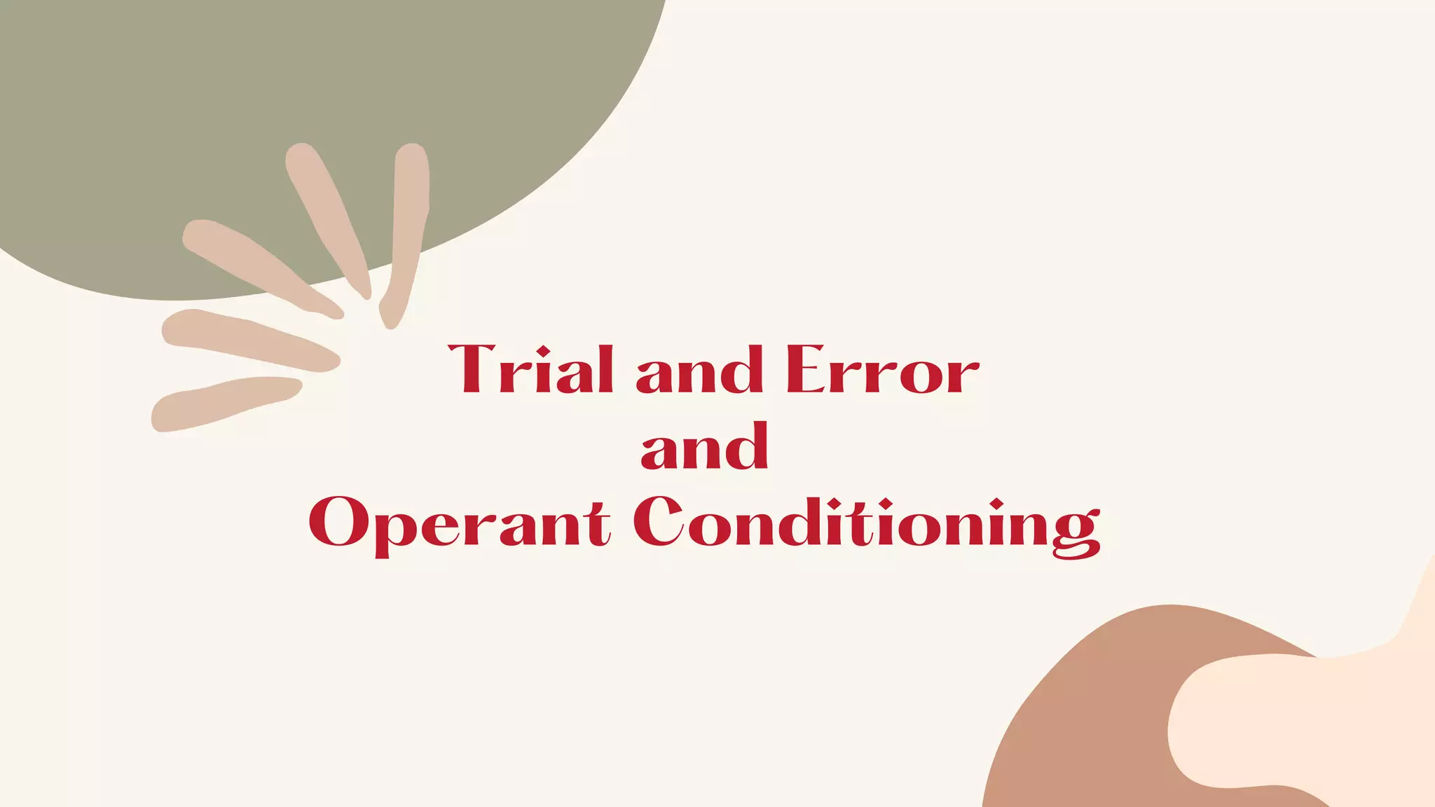 trial and error and operant conditioning.pdf