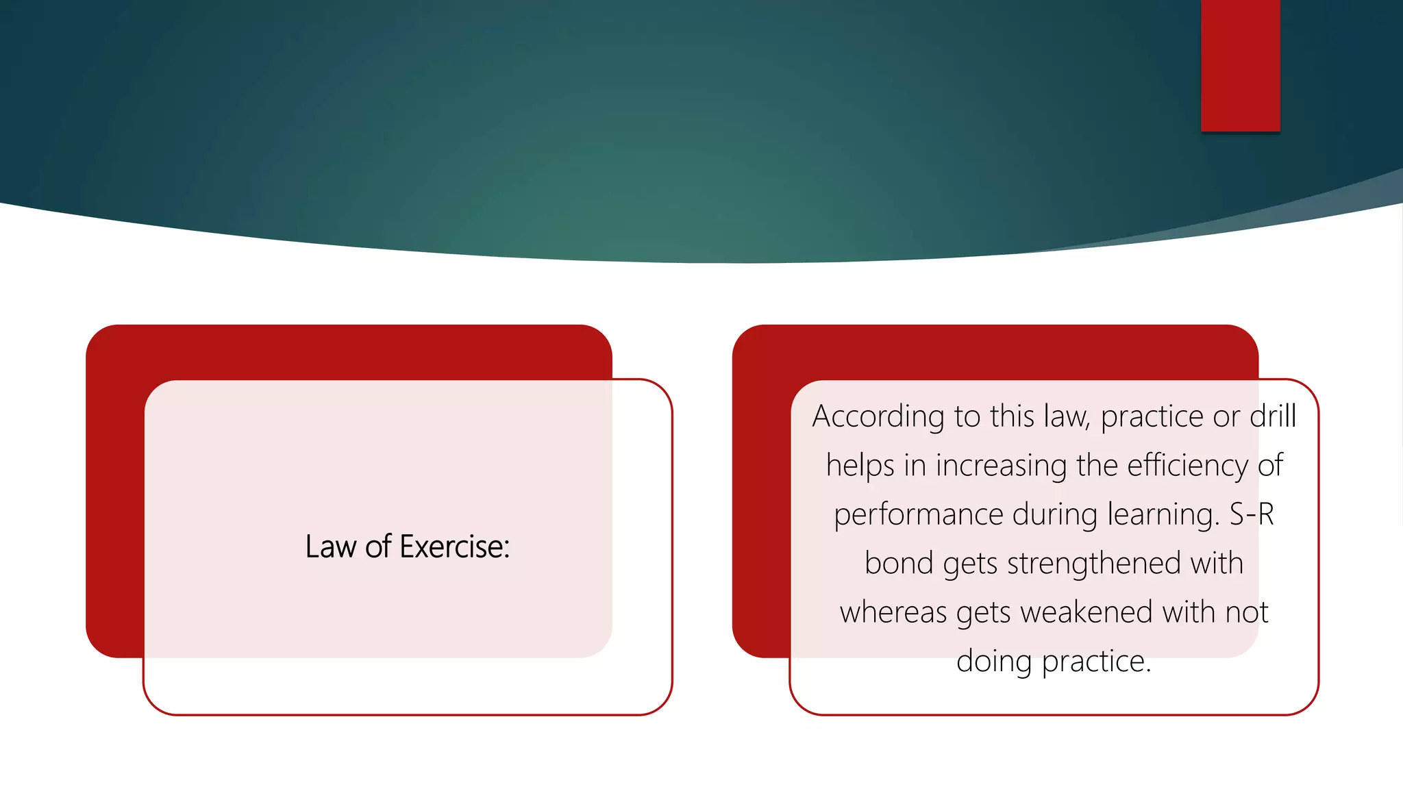 Thorndike's Trial and Error Learning Theory | PPTX