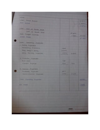 Trial balance | PDF