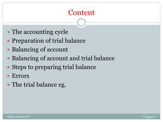 Trial balance | PPT