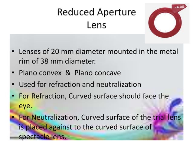 Trial box | PPSX | Eye and Vision Conditions | Diseases and Conditions