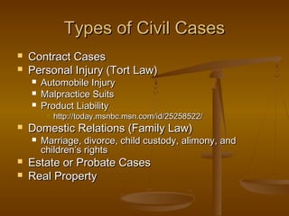 Trial Courts - Civil Cases | PPT