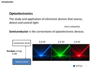 Highly mismatched alloys for optoelectronics | PPT