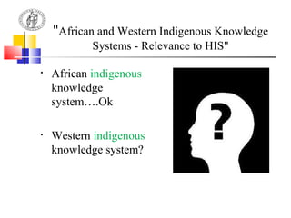 Harnessing community knowledge for health | PPT