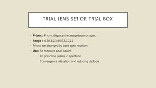 Trial lens set ppt by mhr | PPTX