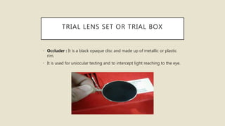 Trial lens set ppt by mhr | PPTX