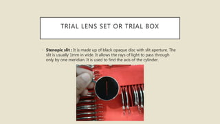 Trial lens set ppt by mhr | PPTX
