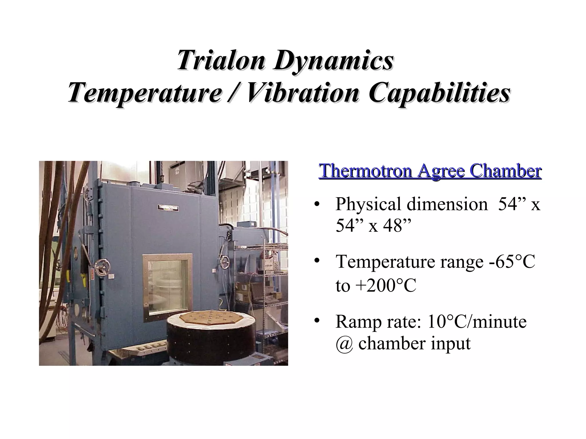 Trialon Dynamics Test Laboratory | PPT