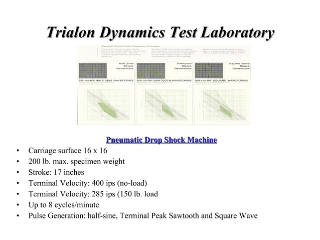 Trialon Dynamics Test Laboratory | PPT