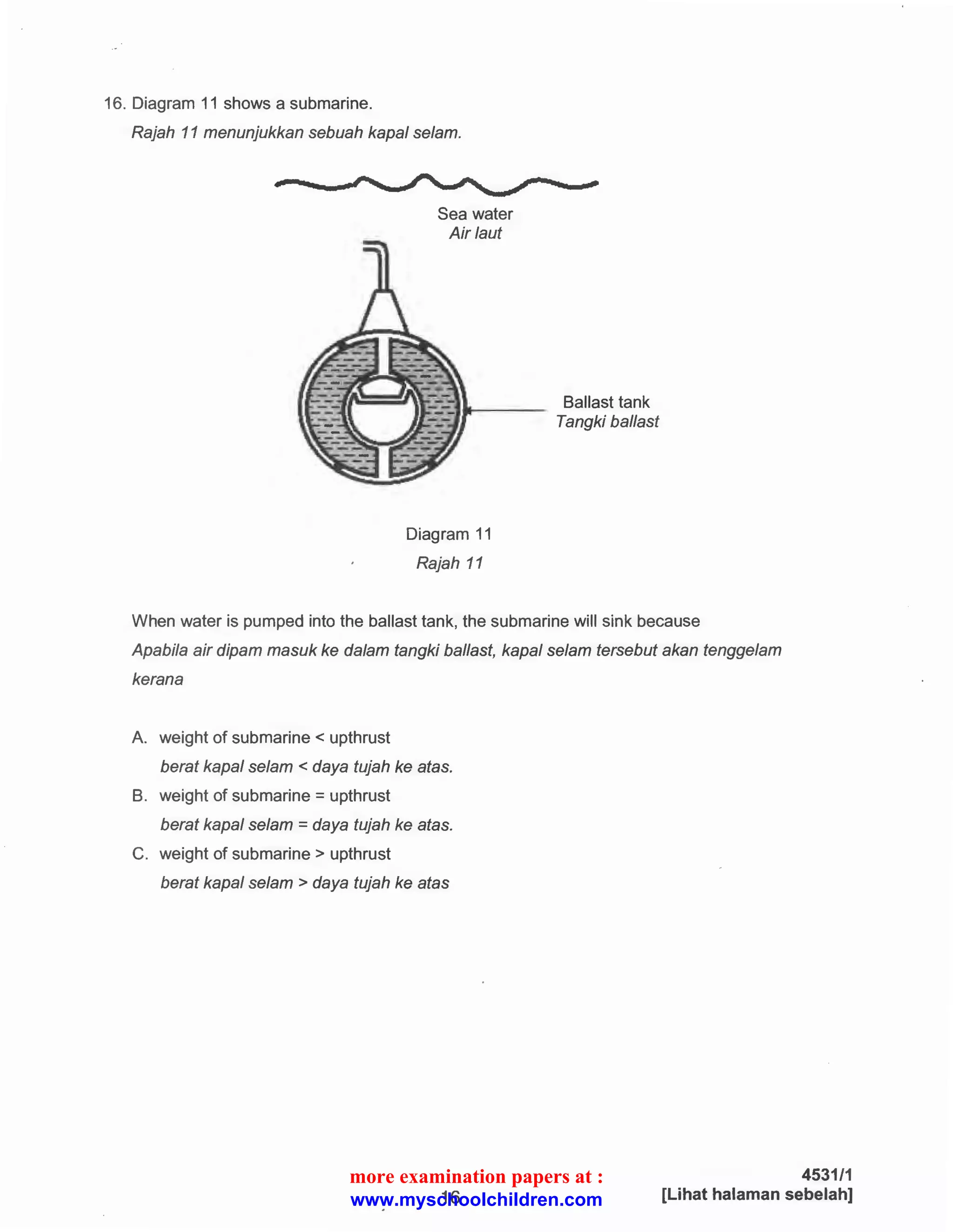 Trial penang 2014 spm physics k1 dan skema [scan] | PDF