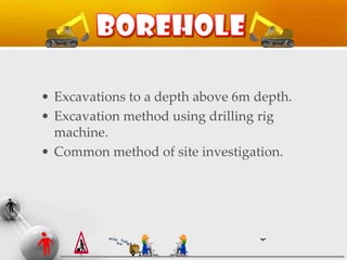 Trial pit n borehole | PPTX