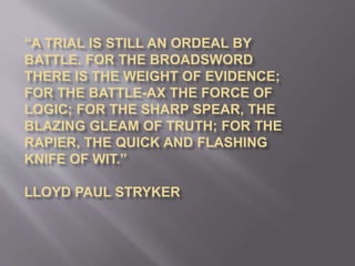 Trial preparation | PPTX