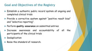 Clinical Trial Registration | PPT