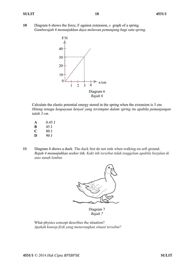 Trial sbp 2014 spm fizik k1 k2 k3 dan skema | PDF