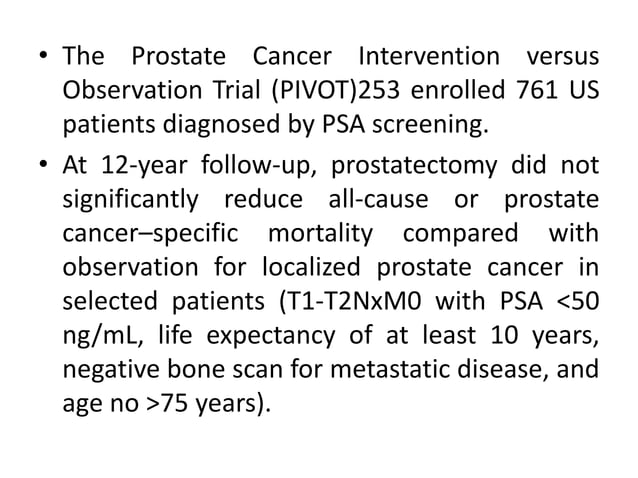 Clinical Trials in Carcinoma Prostate | PPTX