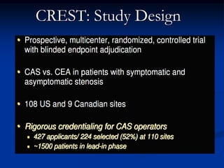 Trials in carotid stenting | PDF