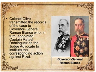 Trials of rizal | PPTX